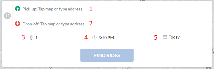 How to Book a Ride – RideCo